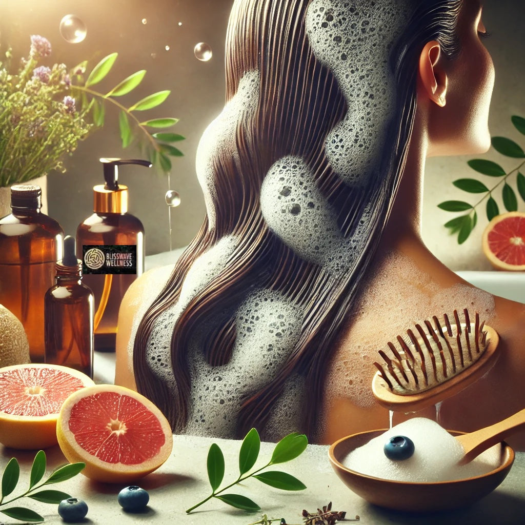 Natural Shampoo added with Tachyonized ingredient – Bliss Wave Light